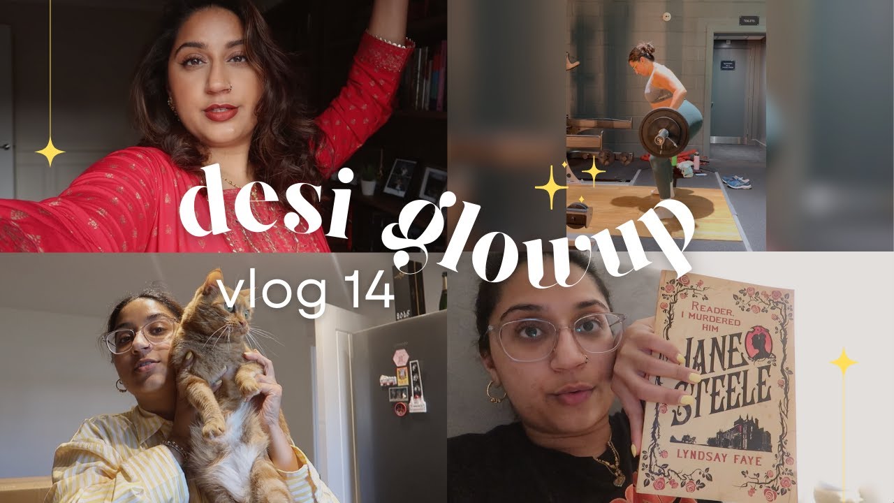 VLOG WEEK 14 | Desi Glow Up | Reading Update, Hello Fresh Review and Wedding Memories ...