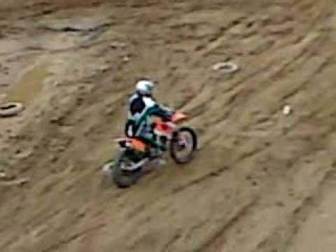 Mikes KTM 450 SX Flappits - YouTube