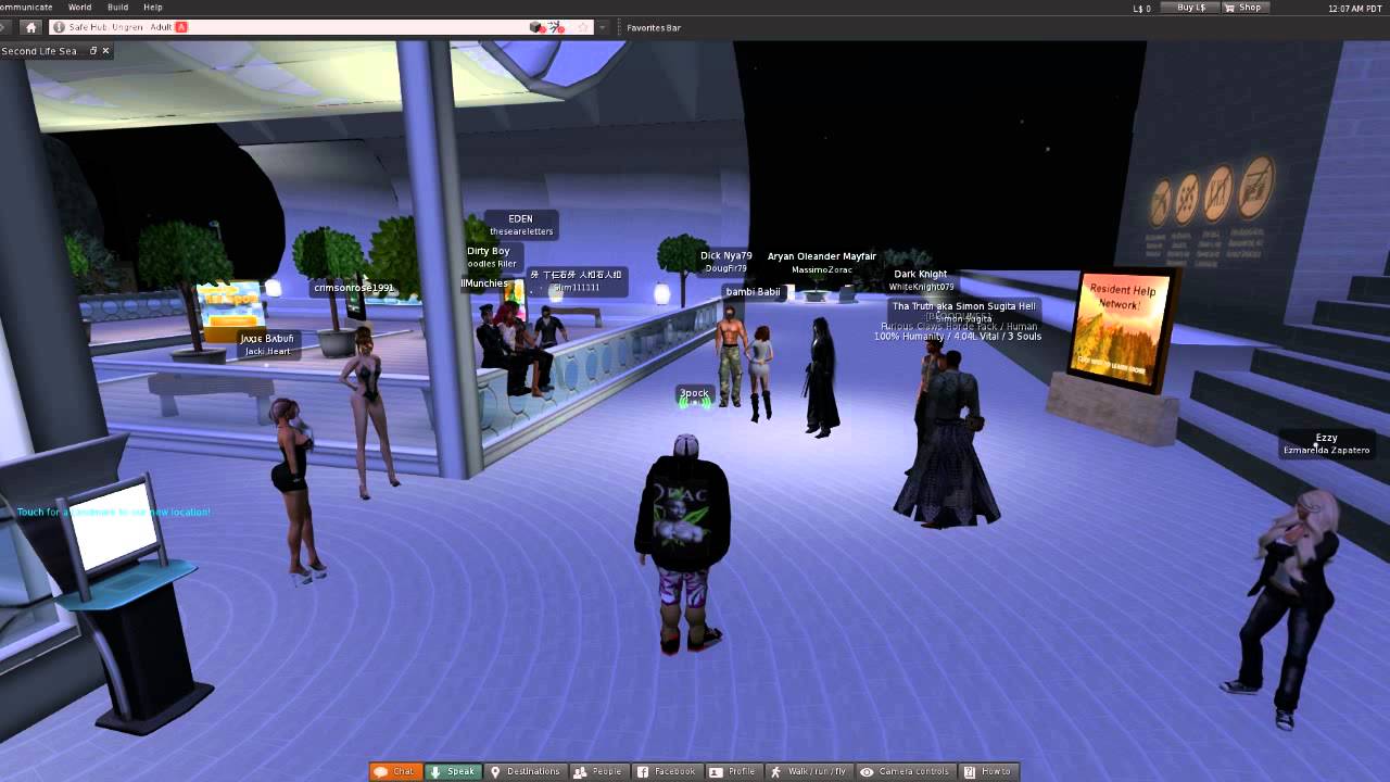 3PAC Reppin ZHG Zero Hoots Gang in SL Second Life Son Str8UpSon #ZHG ...