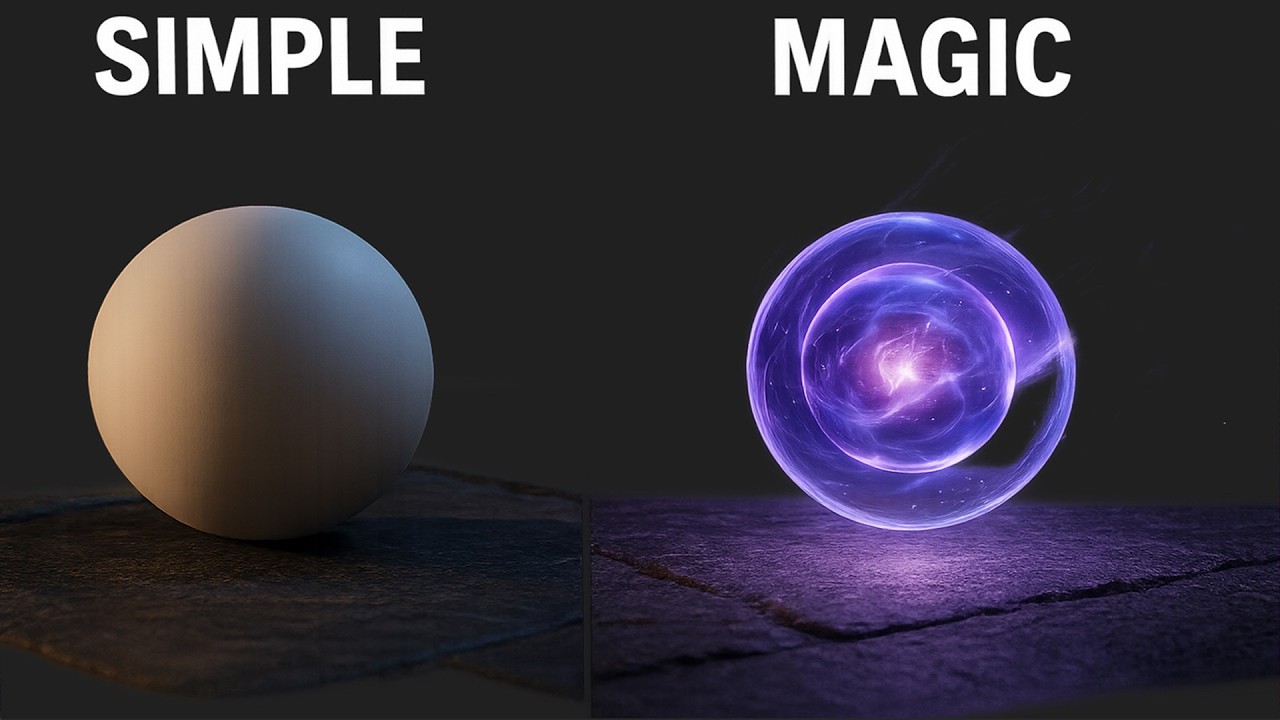 Create a Simple, Beautiful Magical Orb VFX in Unreal Engine 5 Niagara 🔮 ...