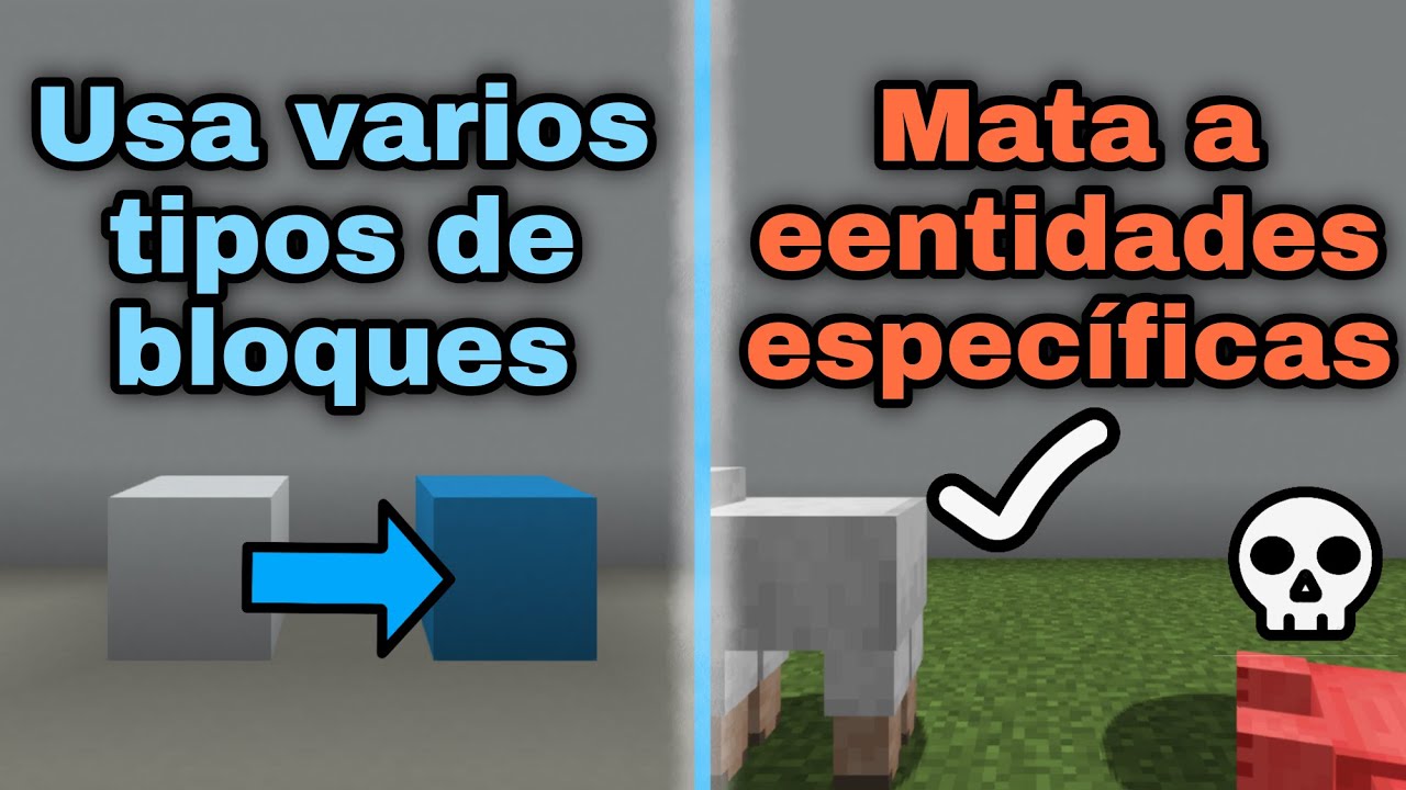 Trucos para mejorar tu uso de los comandos de Minecraft Bedrock - YouTube