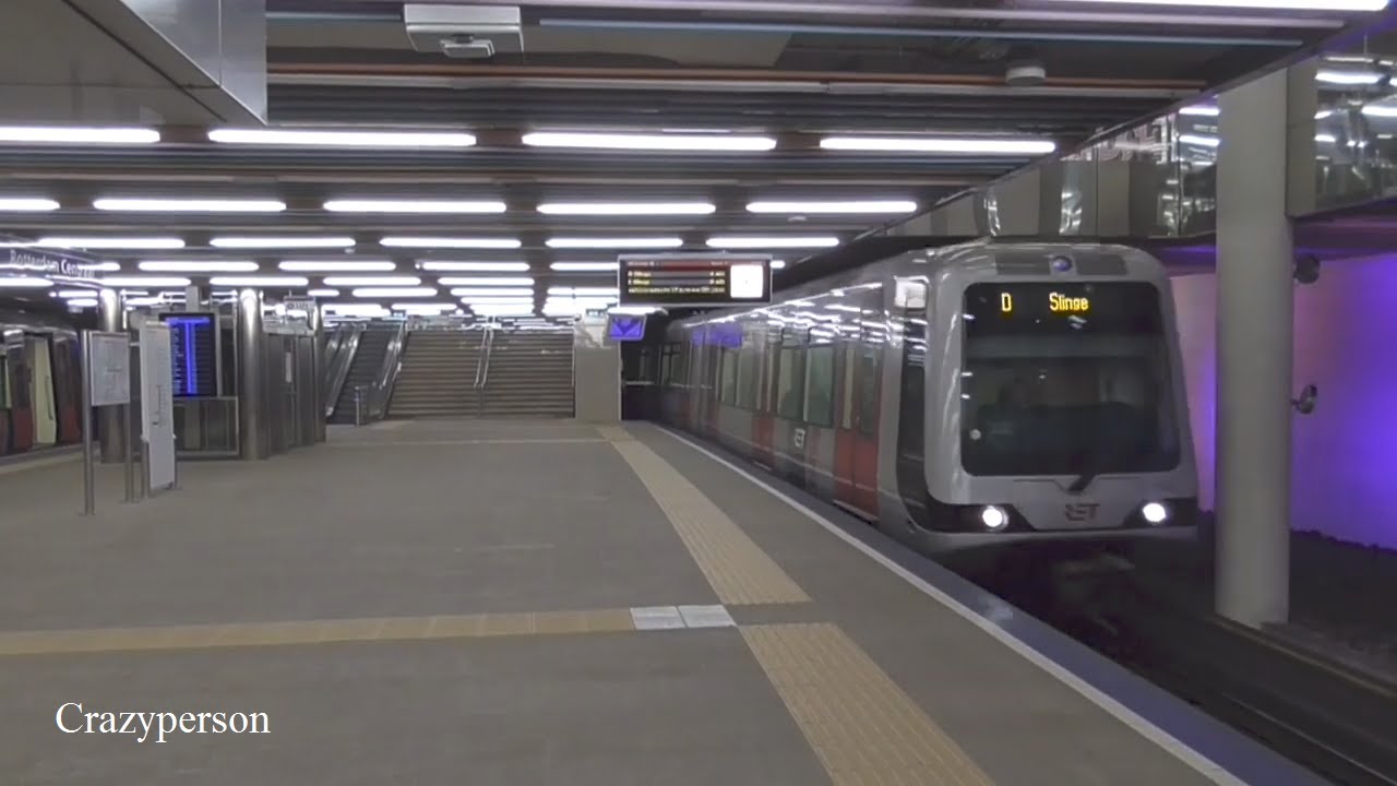 RET Rotterdam Metro in Jan. 2019 #2 (1/3) - YouTube