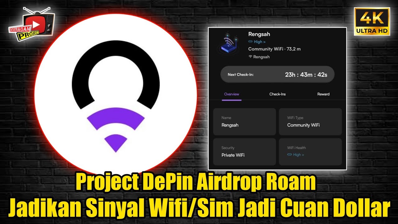 Airdrop DePin Terbaru Airdrop Roam Jadikan Sinyal Wifi/Sim Card Jadi ...