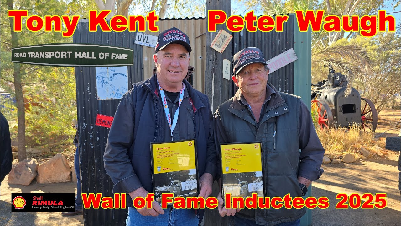 TONY KENT & PETER WAUGH: Shell Rimula Wall of Fame Inductees 2025 - YouTube