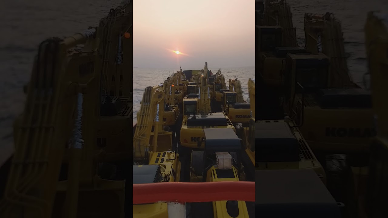 perjalanan dilaut kapal LCT AYU 7 - YouTube