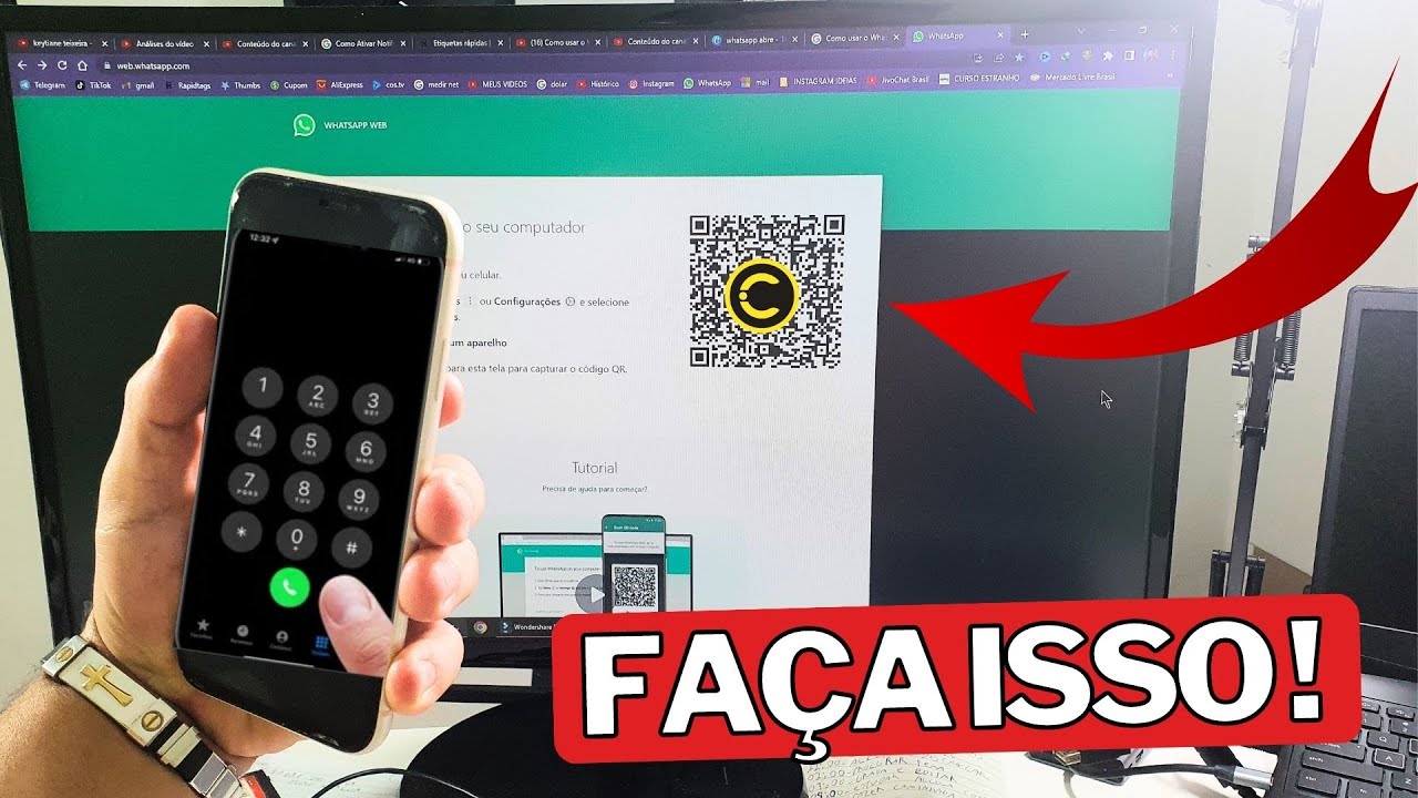 Como usar o WhatsApp no PC sem precisar do celular - YouTube