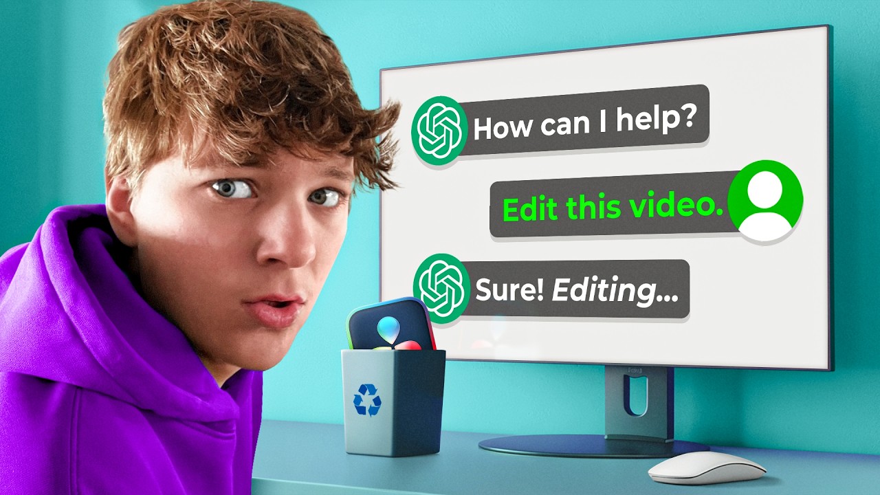 ChatGPT Just Changed Video Editing Forever (This Is Insane) - YouTube