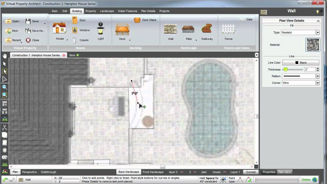Virtual Property Architect Tutorial Series - Chapter Five - Creating a pool - YouTube