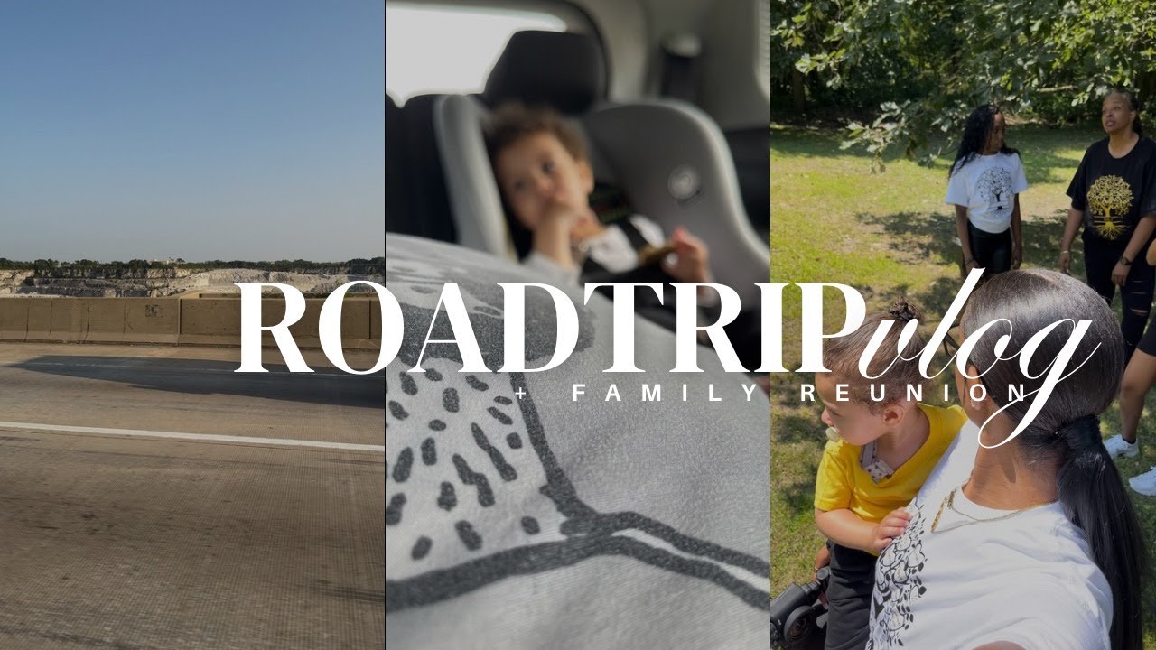 ROADTRIP VLOG + family reunion - YouTube