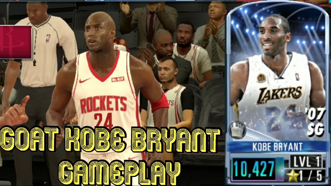 Goat Kobe Bryant - NBA 2K Mobile - YouTube