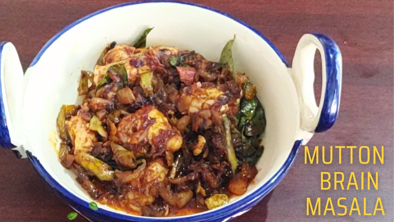 Mutton Brain Masala|Bheja Fry|Mutton Brain Fry|Brain Masala Fry|Goat ...
