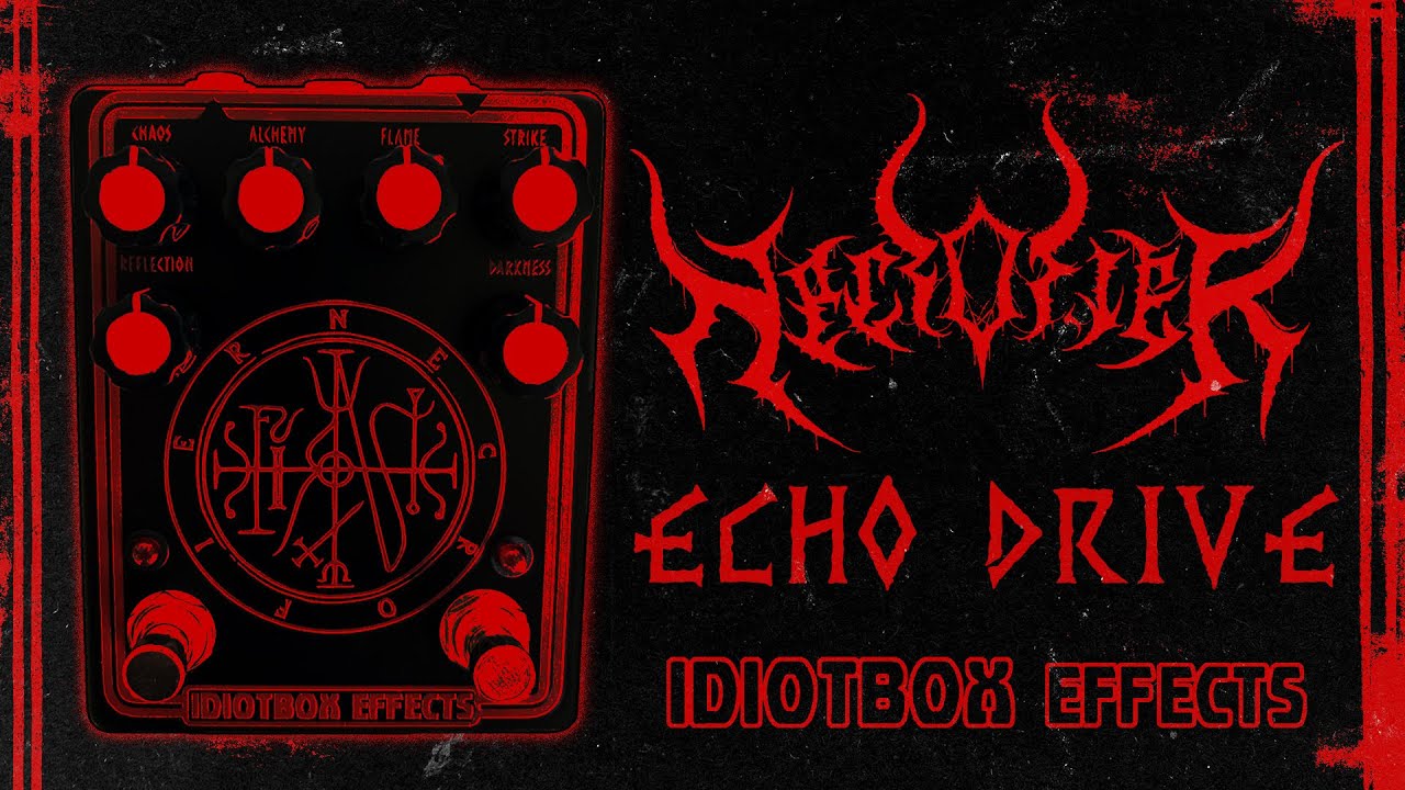 Introducing the Necrofier Echo Drive Guitar Pedal - YouTube