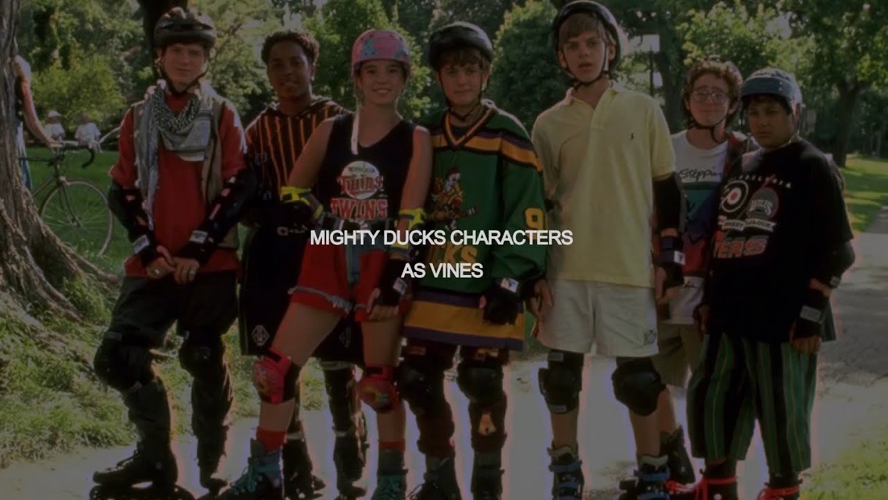 the mighty ducks characters as vines - YouTube