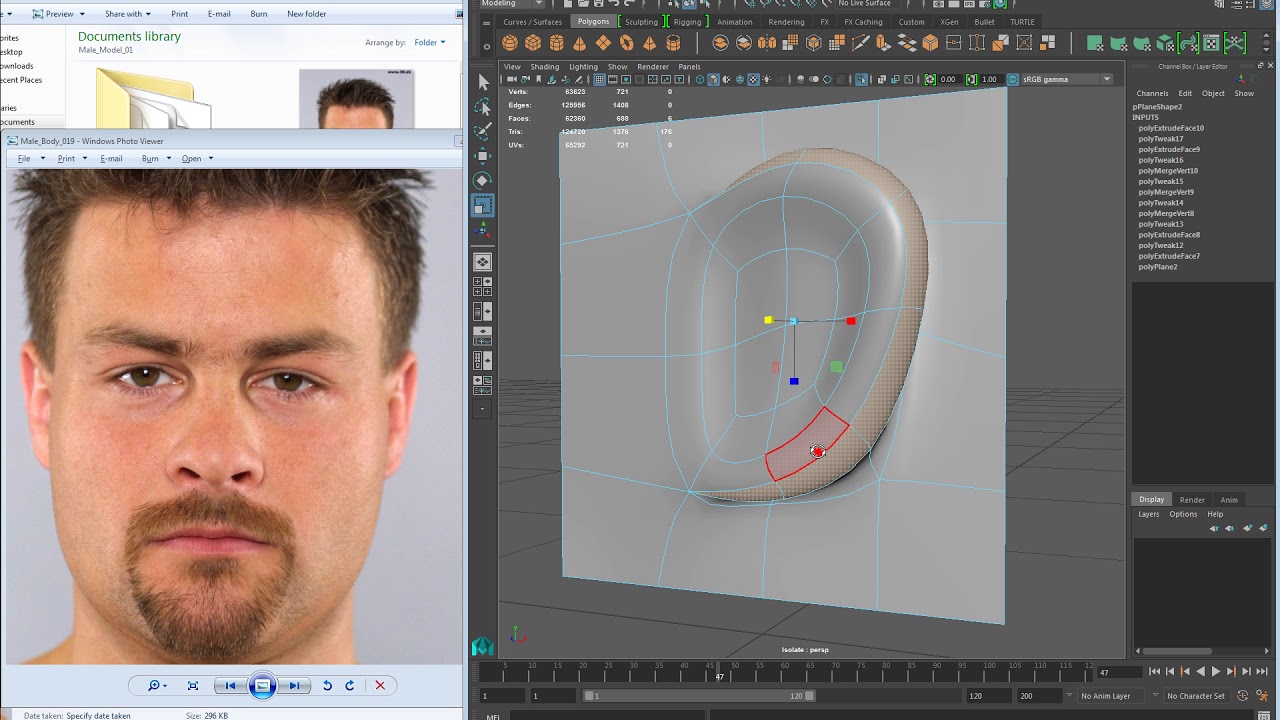 Ear Modelling with Maya 2016 - Demo by Mr. David - YouTube