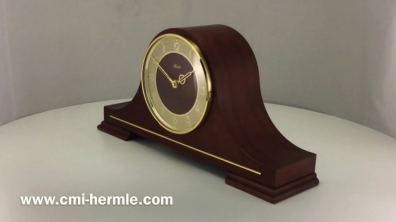 Hermle Stepney II Mantle Clock - YouTube