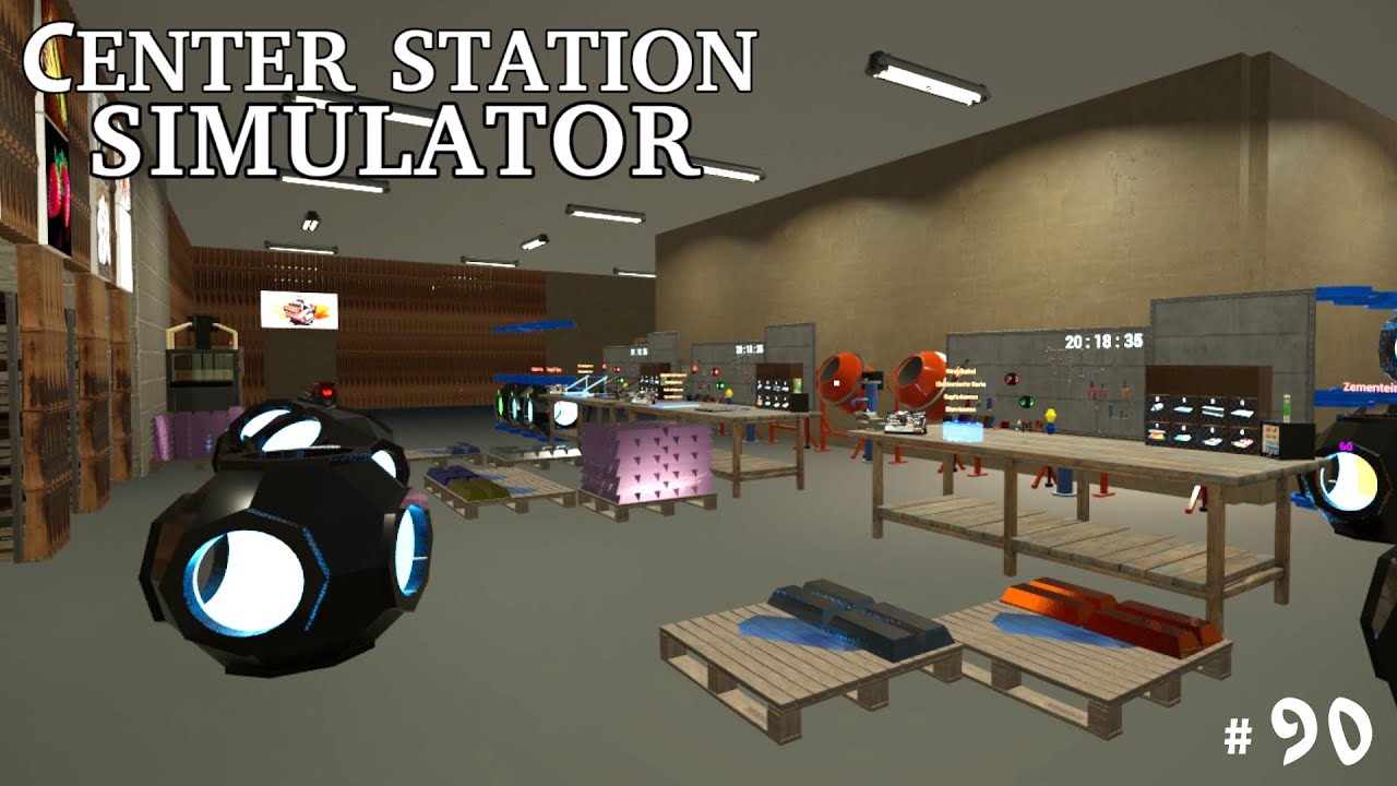 Center Station Simulator #90 💰 Arbeitsplatz für Solarpaneele #letsplay ...
