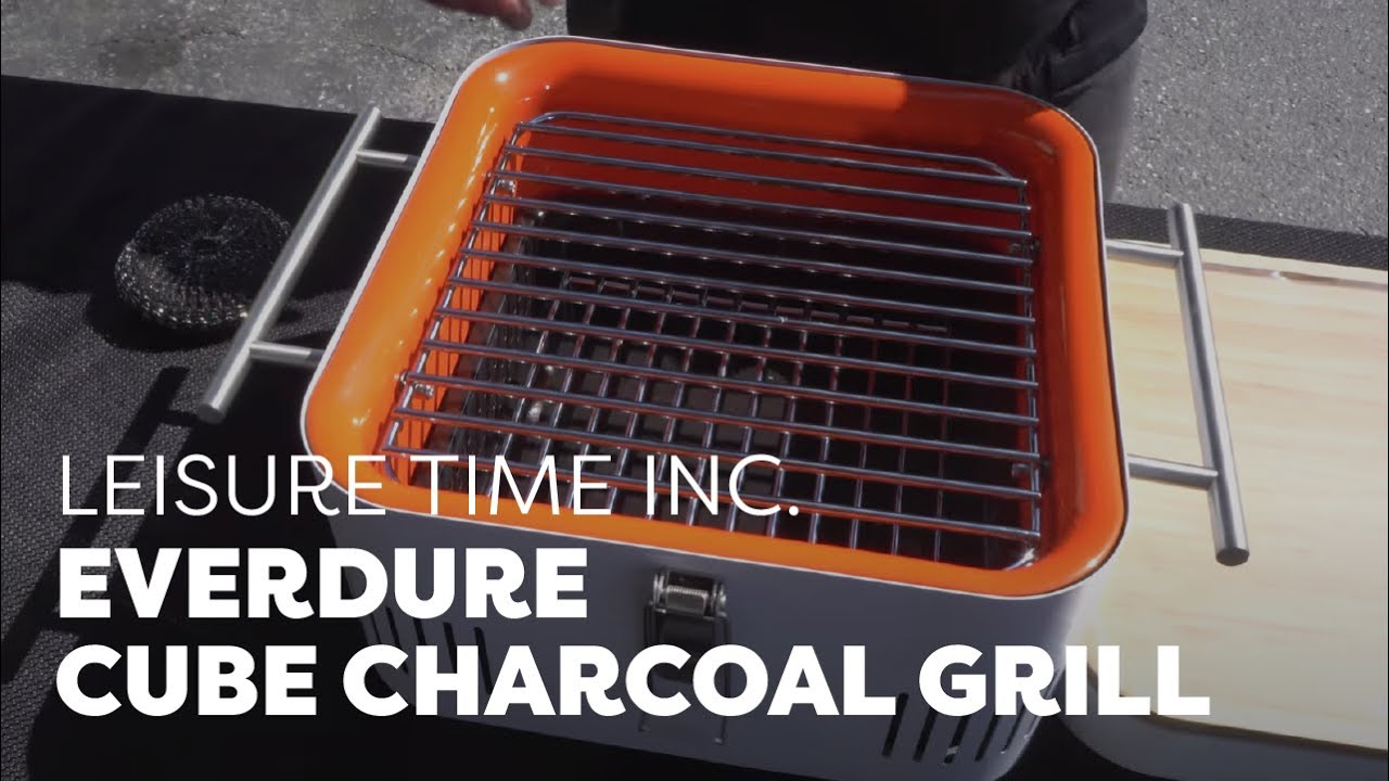 Everdure: Cube Charcoal Grill - YouTube