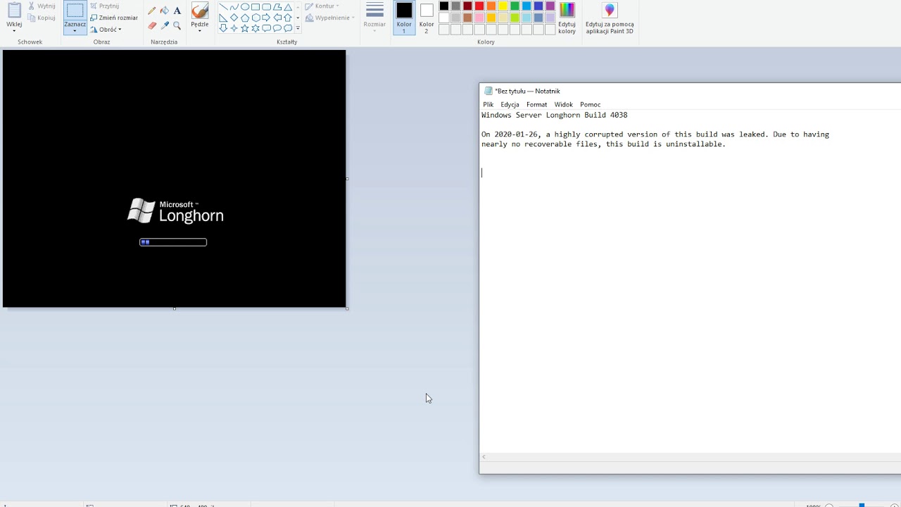 Windows Server Longhorn Build 4038 (old) - YouTube