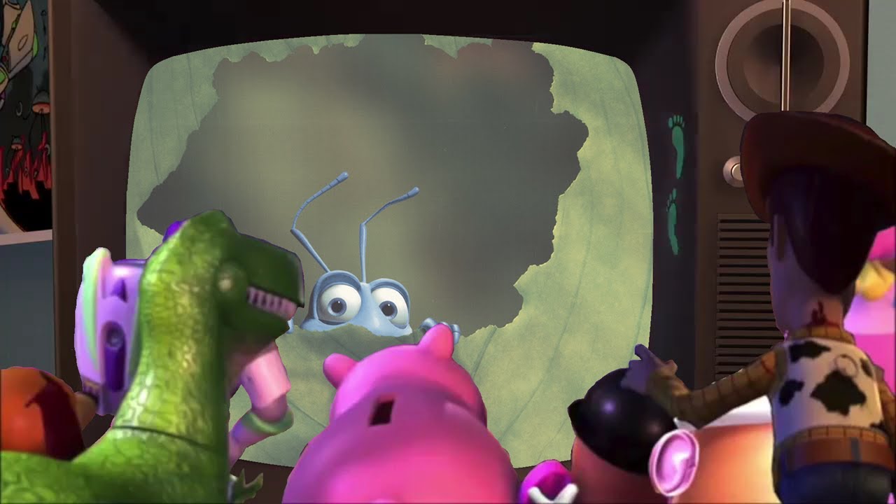 Toy Story Gets A Bug's Life - YouTube