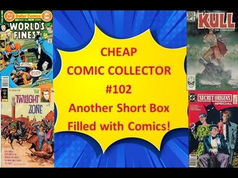 Cheap Comic Collector #102: Another Short Box Filled with Comics! - YouTube