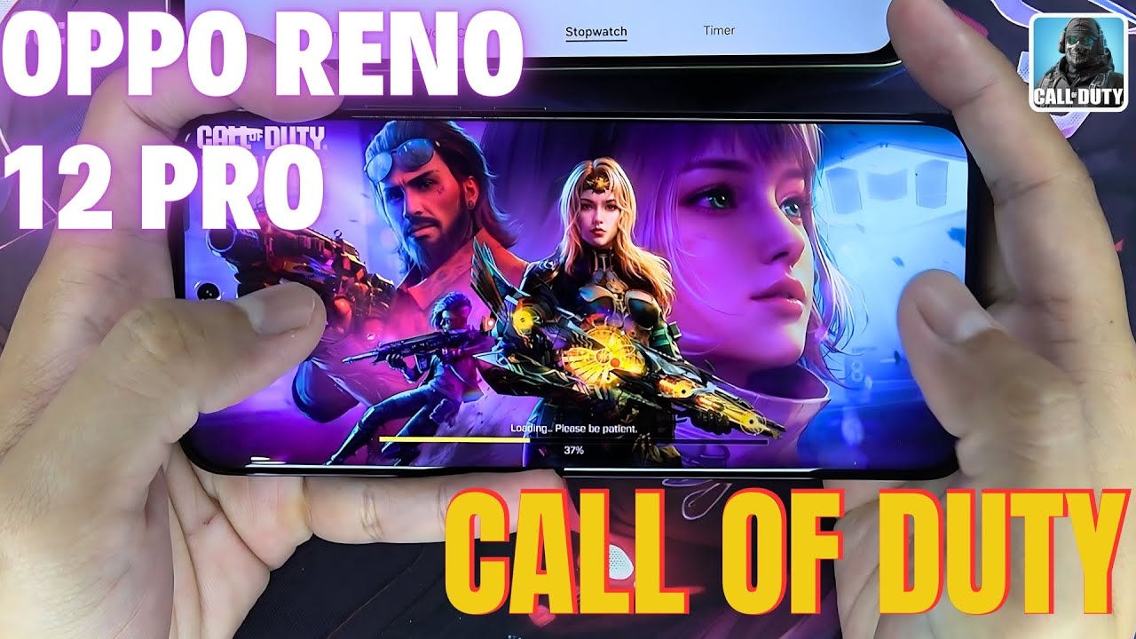 Oppo Reno 12 Pro test game Call of Duty Mobile | Dimensity 7300 Energy ...