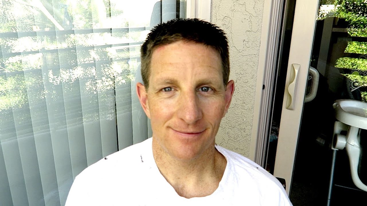 How to Cut a Grown Out Buzz Cut in 5 Minutes! - YouTube