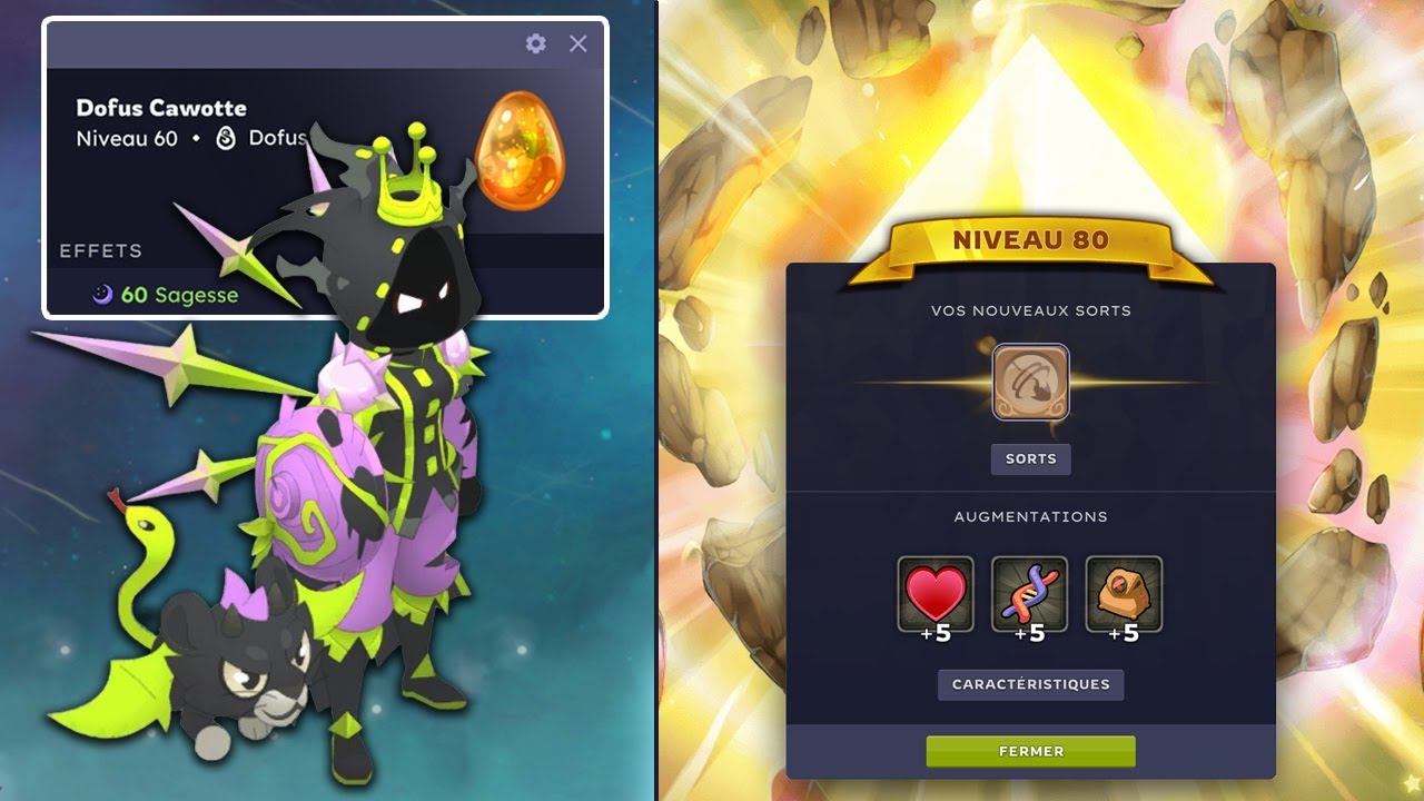 L'AVENTURE DOFUS 3 : UP 80 & DOFUS CAWOTTE (JOUR 4) - YouTube