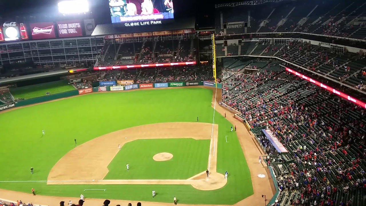 Texas Rangers 7th Inning Stretch - YouTube