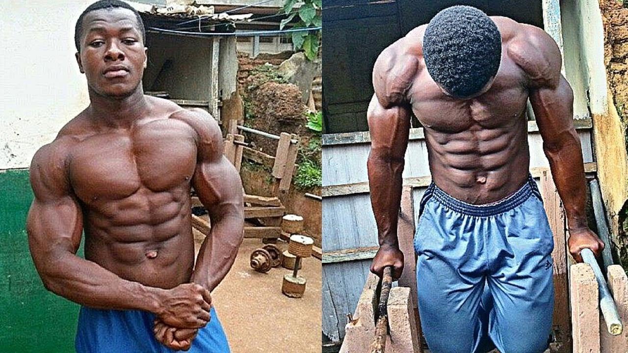 Hard Work in Real African Gym Training Anywhere Anytime🔥💪 - YouTube