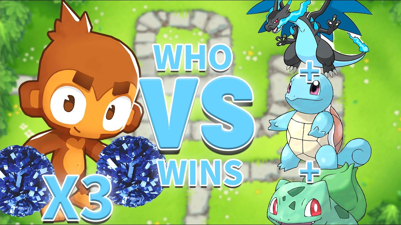 BTD 6 3 Charlider monkey vs Pokemon - YouTube