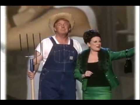 Donald Trump & Megan Mullally Sing Green Acres - YouTube