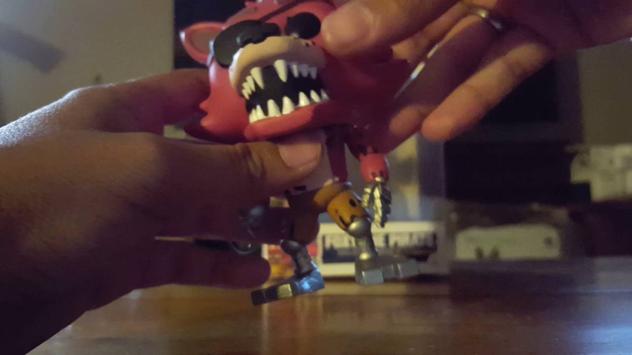 Review: Five Nights at Freddy's Funko Foxy The Pirate Pop Figure - YouTube