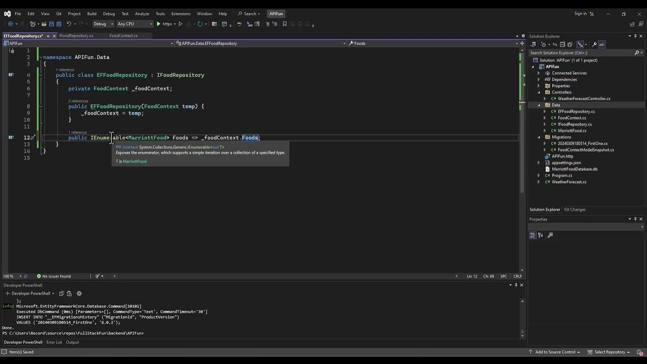 The Full Stack (React & ASP.NET) - 07 - The Repository Pattern - YouTube