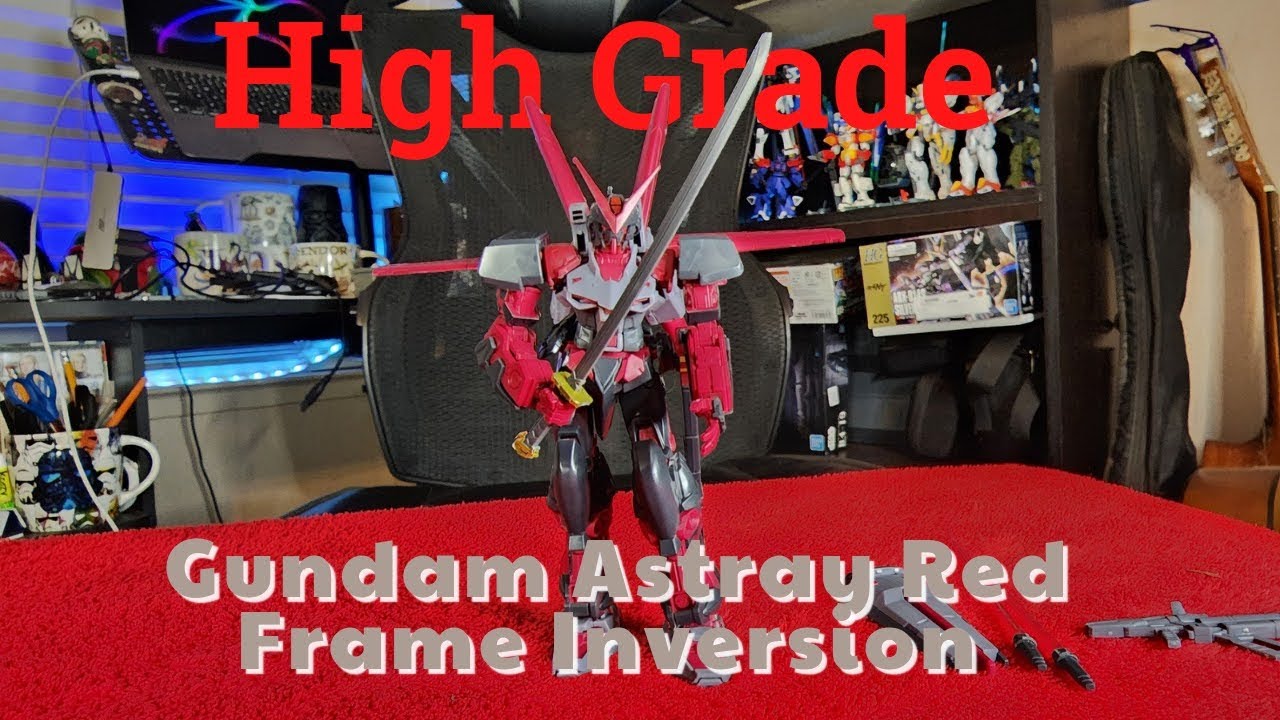 High Grade Gundam Astray Red Frame Inversion - YouTube