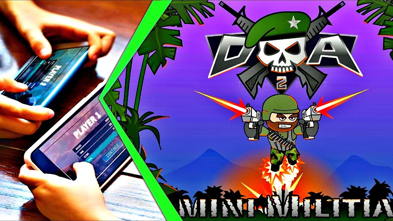 Mini militia game how to do multiplayer - YouTube