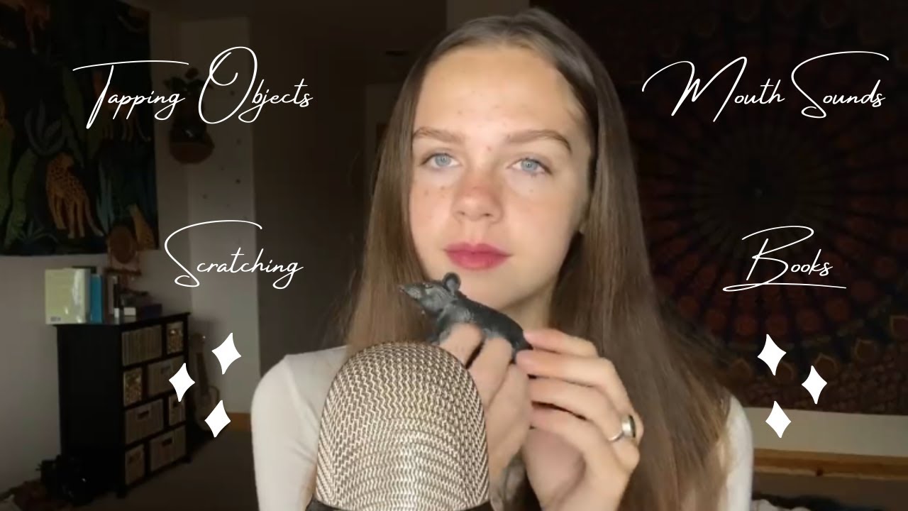 Gracie K ASMR Best Tapping Compilation | Tongue Clicking, Mouth Sounds, Scratching, Fast/Slow ...
