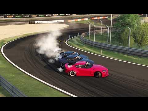 Assetto Corsa VDC GT86 Public 3.0 - Sturup Chase 3men run - YouTube