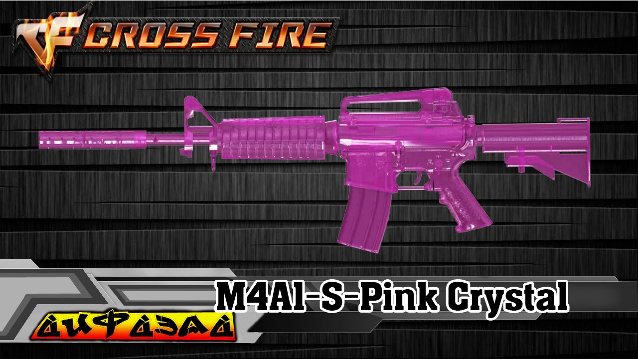 CrossFire Russia Review: M4A1-S-Pink Crystal - YouTube