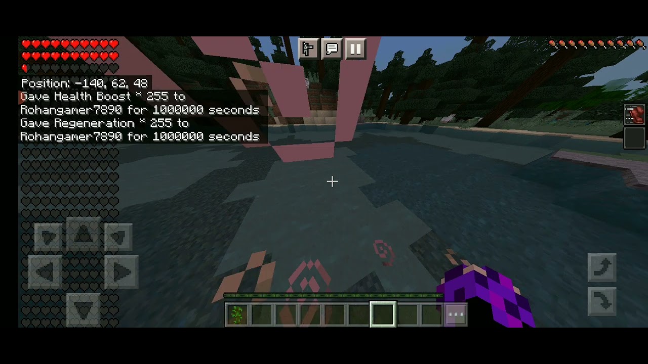 Taking effect of max level (minecraft) - YouTube