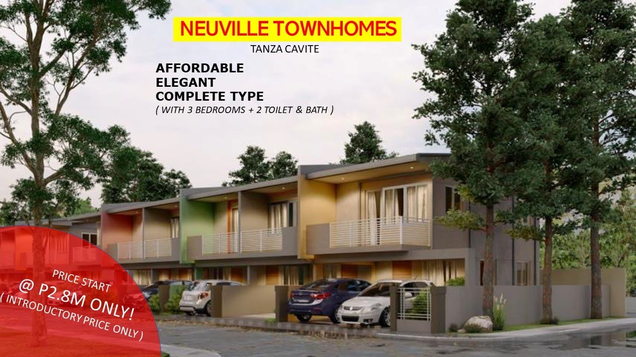 NEUVILLE TOWNHOMES TANZA - [ AFFORDABLE HOUSE AND LOT FOR SALE IN TANZA ...
