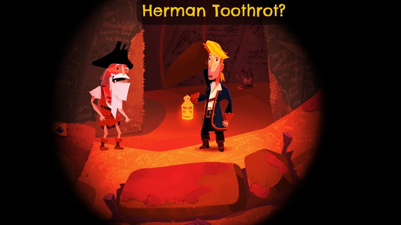 Return To Monkey Island #19 - Herman Toothrot! - YouTube