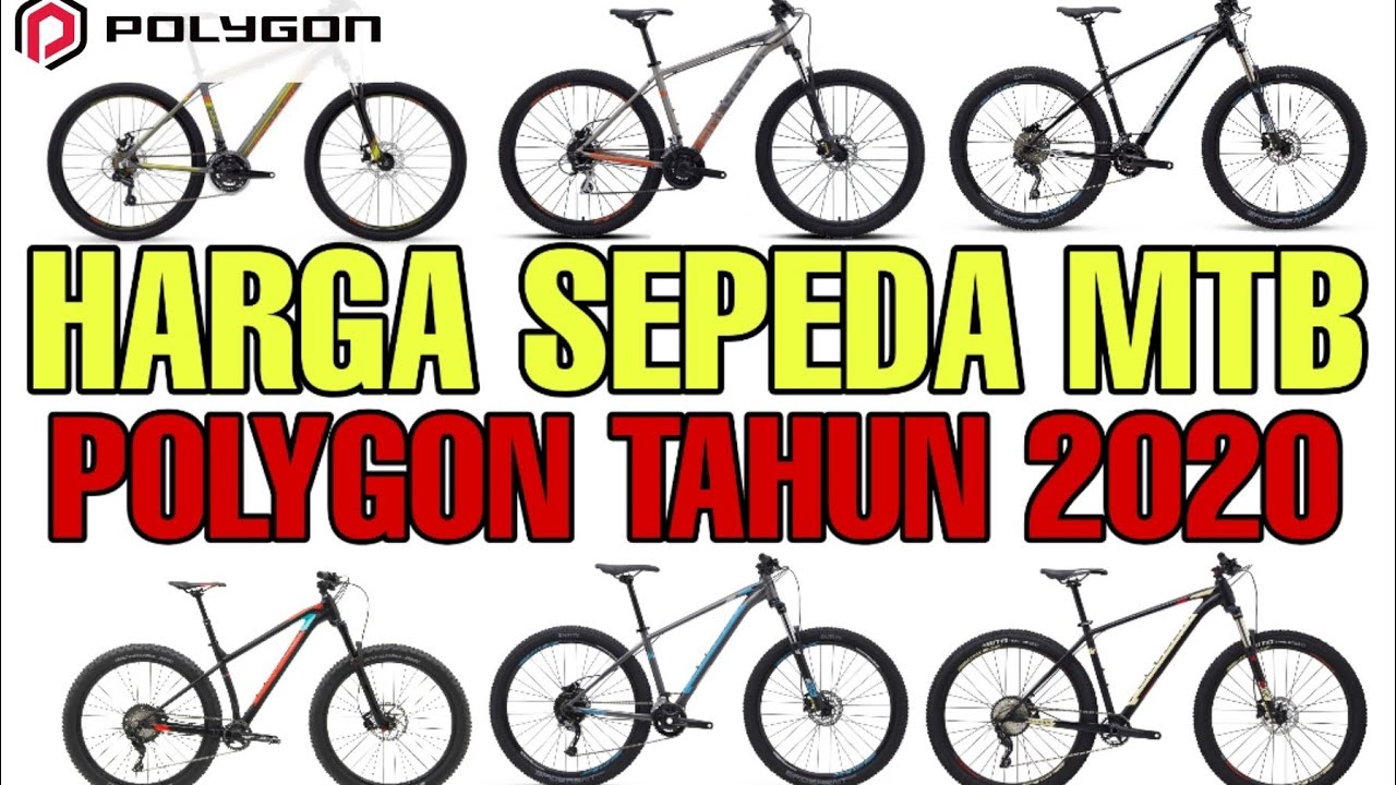 Harga sepeda MTB Polygon 2020 - YouTube