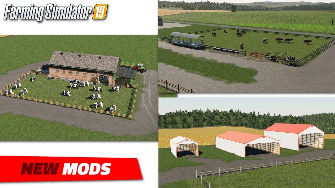 FS19 | New Farm Building Mods (2020-05-20) - review - YouTube