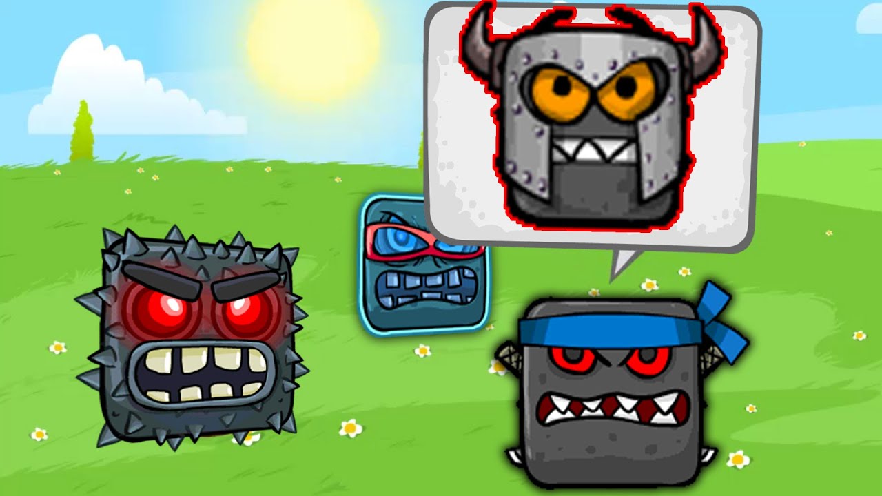 Mini Boss Red Ball 4 All Levels All Boss - YouTube