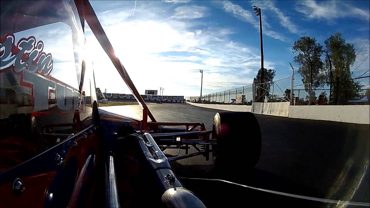 On board with Justin Tuey/Qwik Time Racing #78 CSS Supermodified at ...