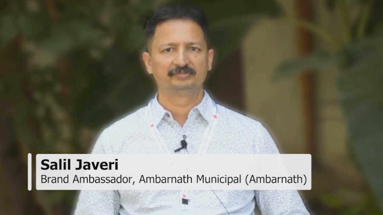 Salil Javeri || Brand Ambassador, Ambarnath Municipal @ Ambarnath - YouTube
