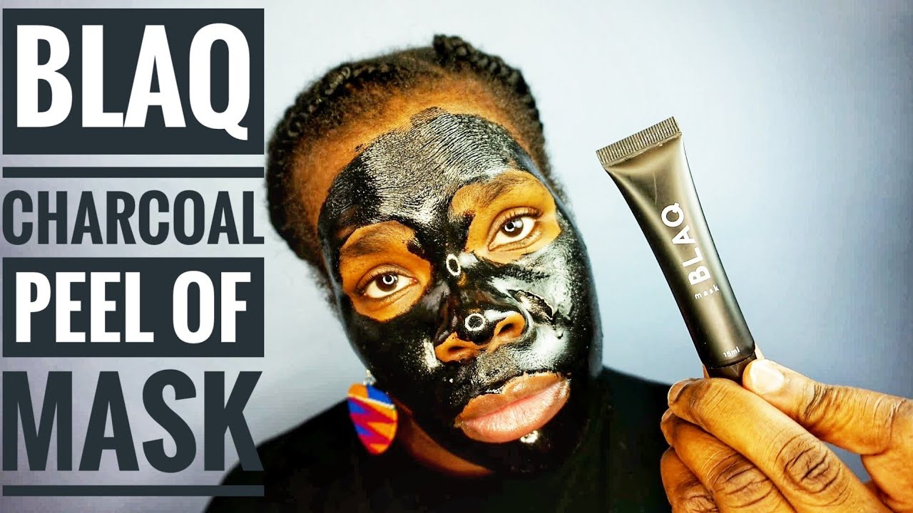 BLAQ MASK REVIEW | BLACK CHARCOAL PEEL OFF FACE MASK | BEAUTY FACE MASK ...