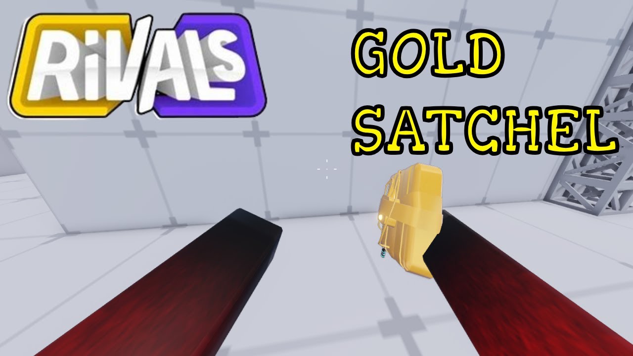 I got GOLD on the satchel in Roblox Rivals.. - YouTube