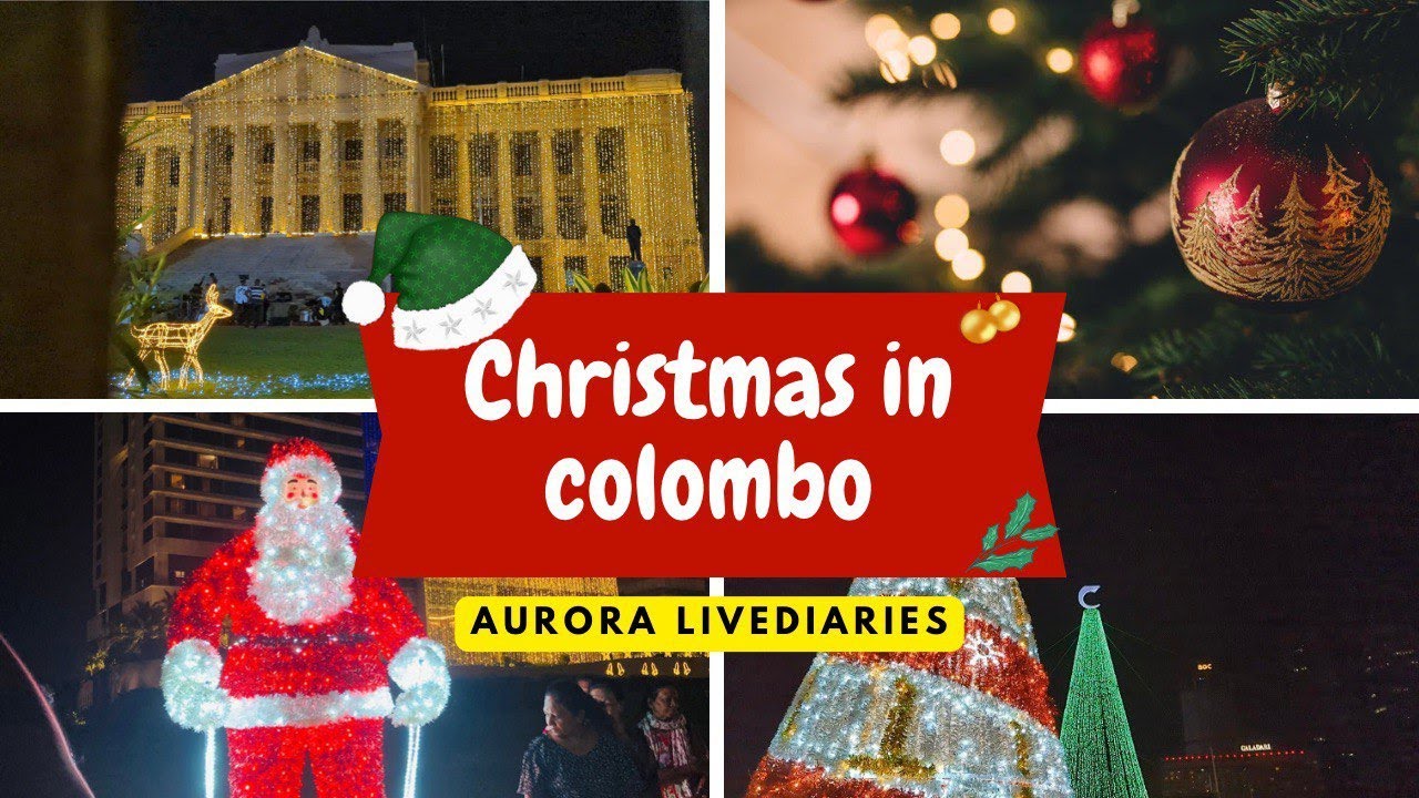 Christmas in Colombo 🎄🎉🎊 - YouTube
