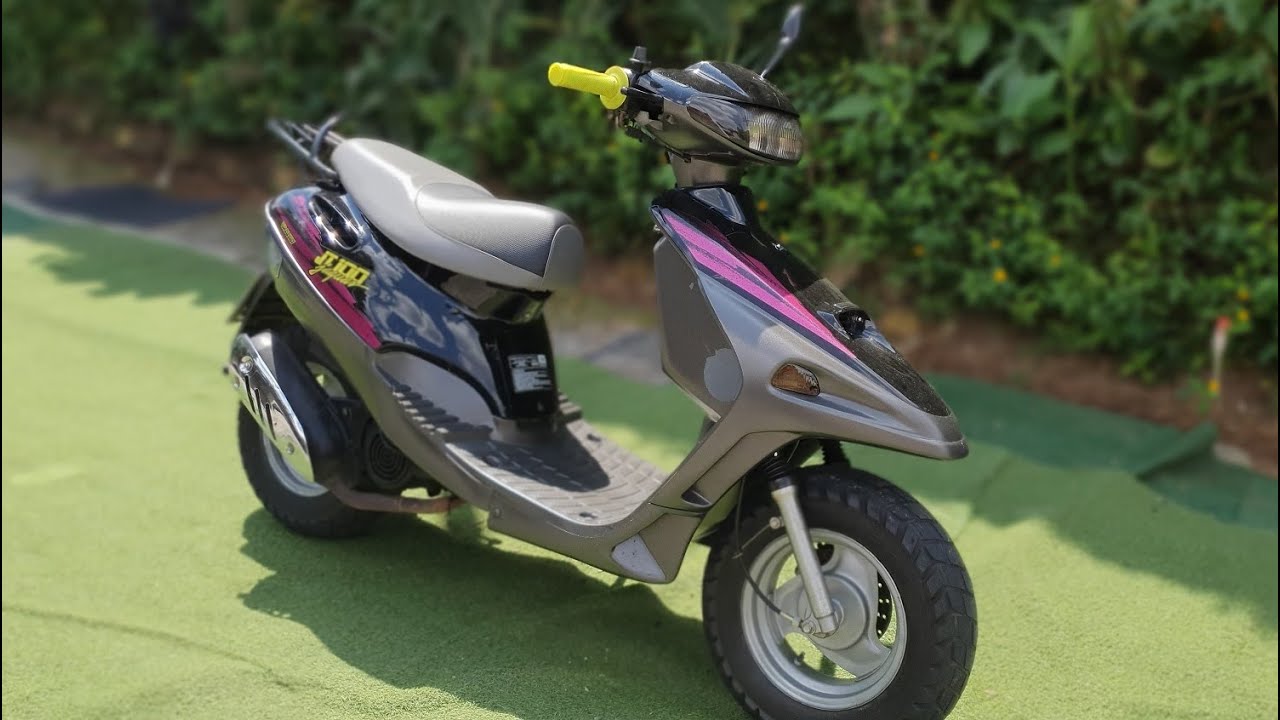 COMPREI ANTIGA SCOOTER 2 TEMPOS CHAMADA JAGUAR JT100 DA BRANDY ANO 1998 ...